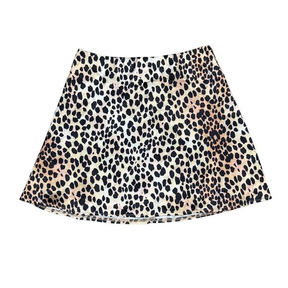 Princess Polly | Skirts | Princess Polly Jemima Grace Leopard Print ...